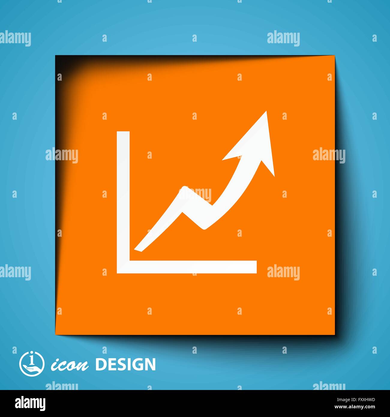 Pictograph of graph Stock Vector Image & Art - Alamy