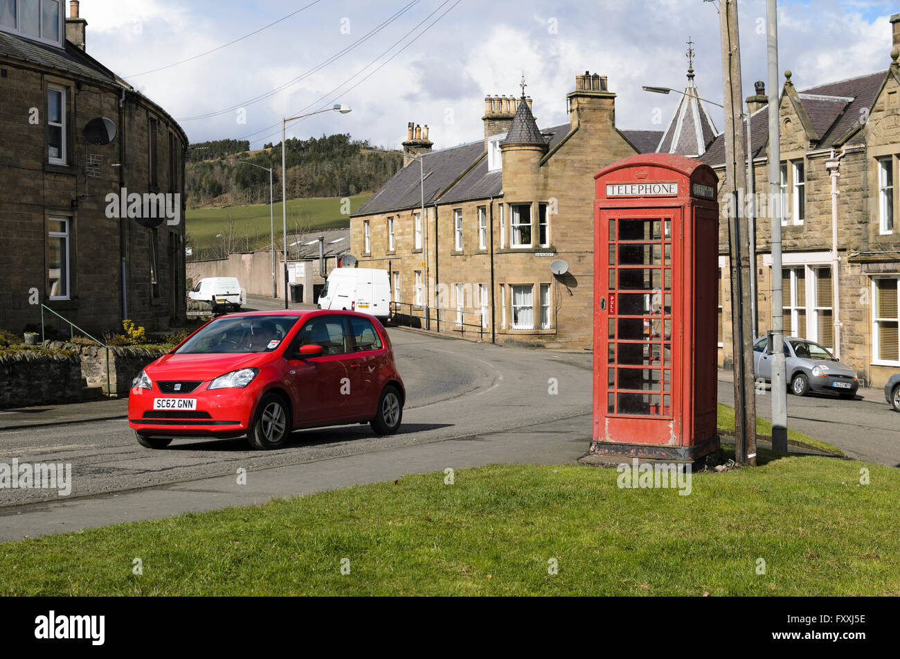 Scottish Phonebox High Resolution Stock Photography and Images - Alamy