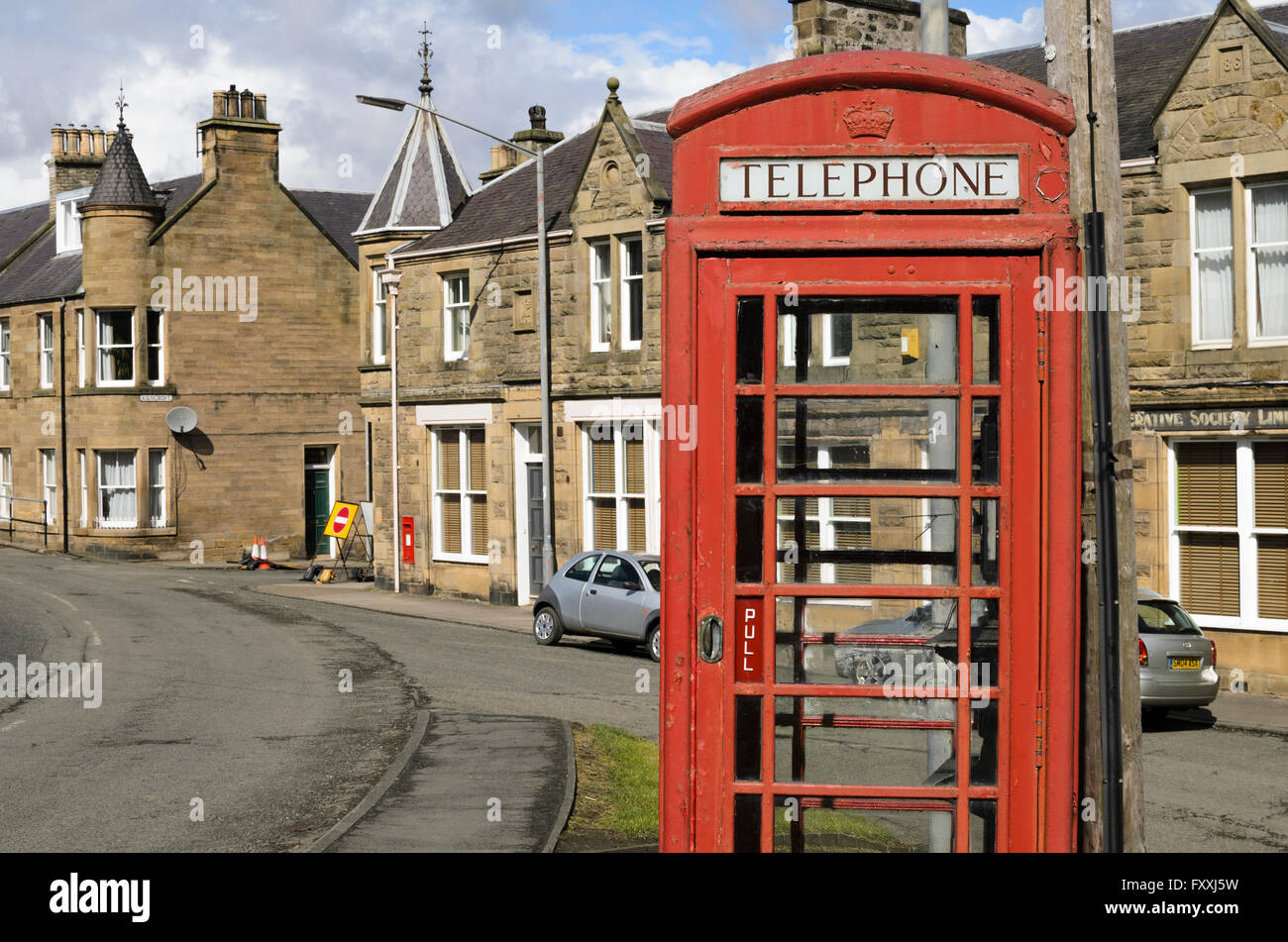Scottish phonebox hi-res stock photography and images - Alamy