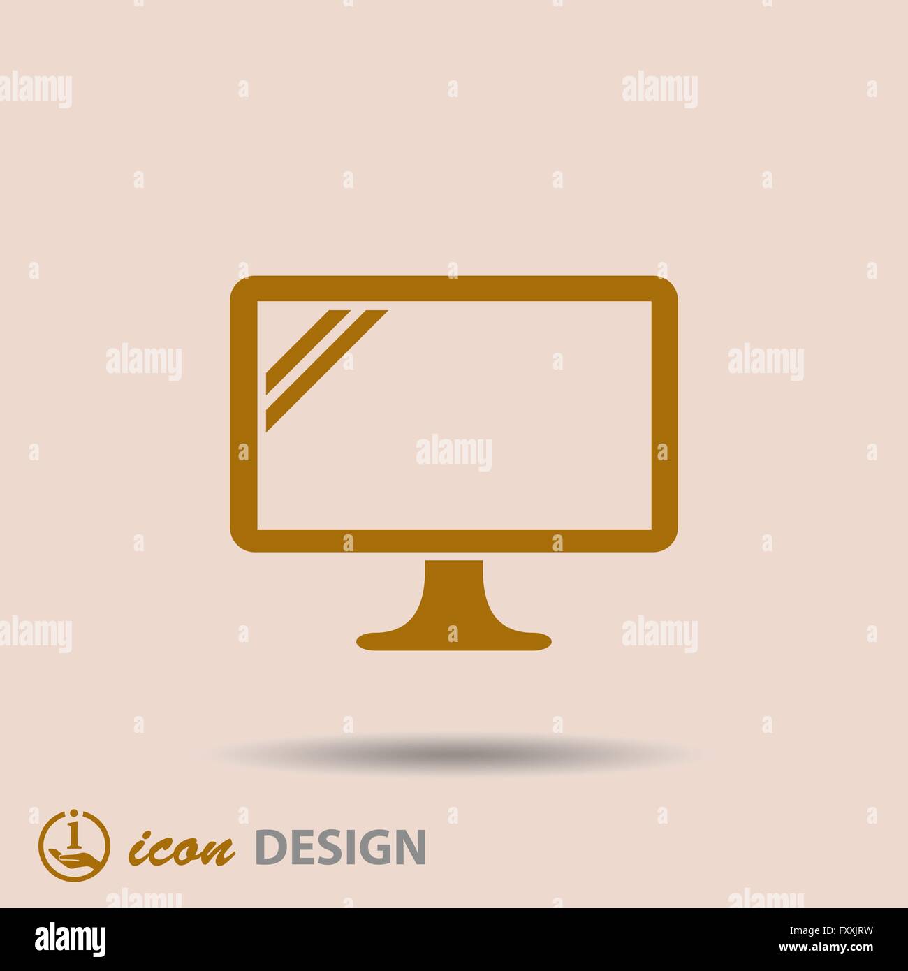 Pictograph of computer Stock Vector Image & Art - Alamy