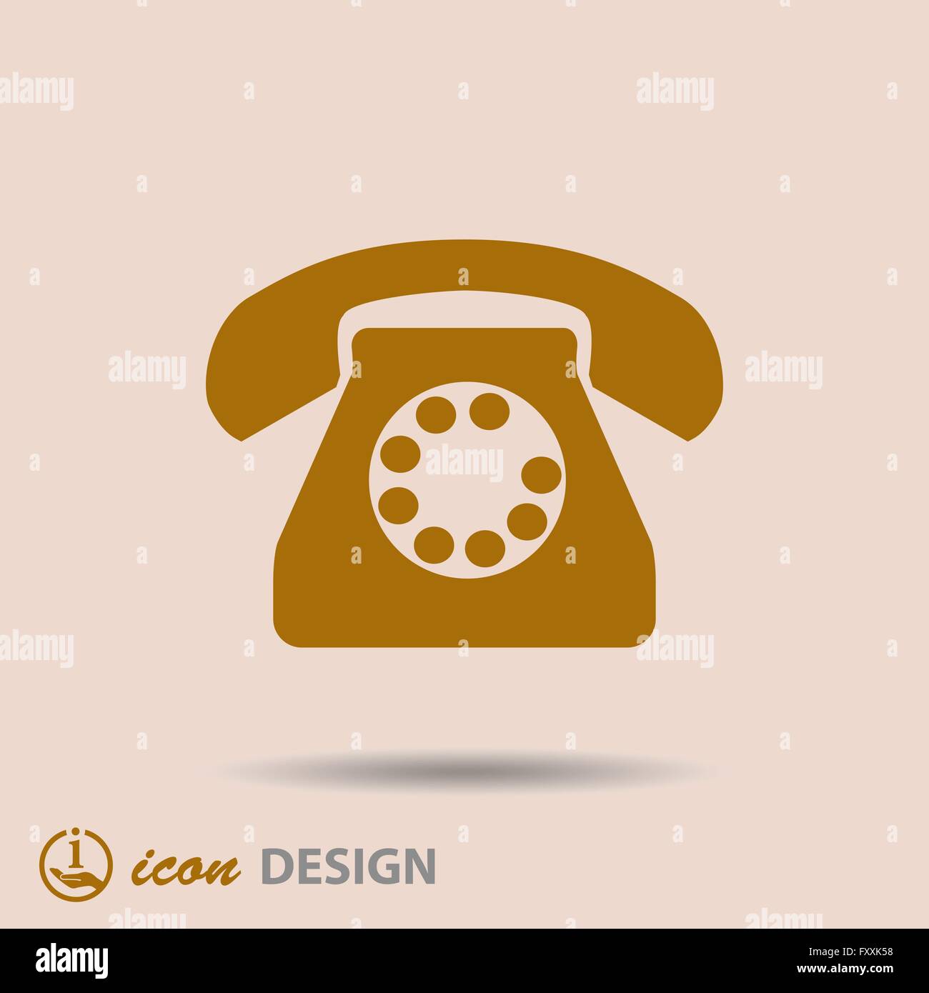 Pictograph of phone Stock Vector Image & Art - Alamy