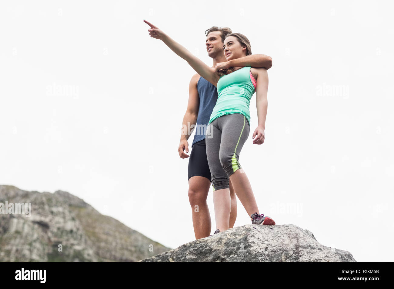 Arm man pointing hi-res stock photography and images - Alamy