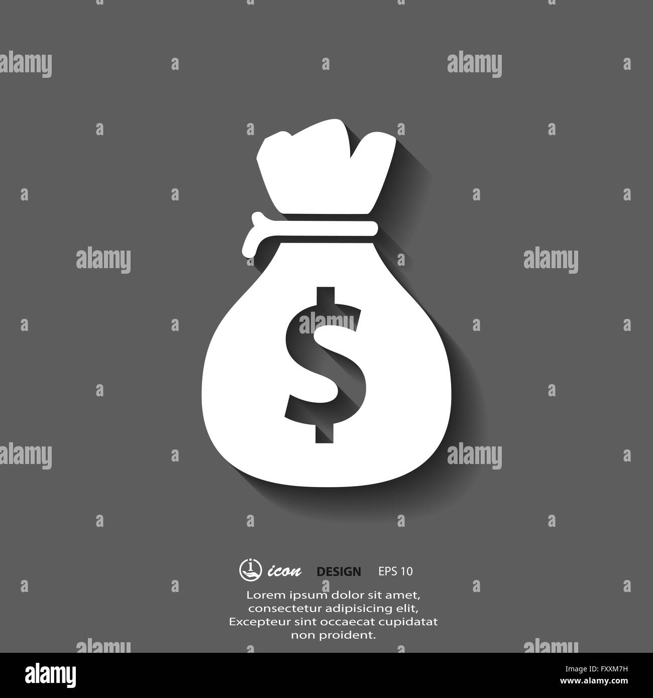 Pictograph of money Stock Vector Image & Art - Alamy