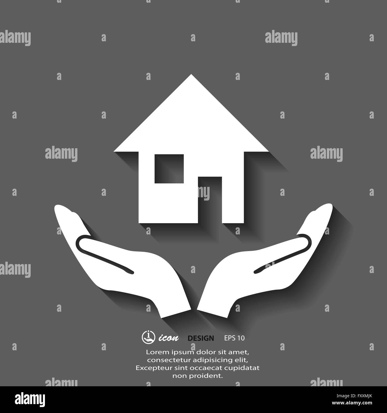 Pictograph of home Stock Vector Image & Art - Alamy
