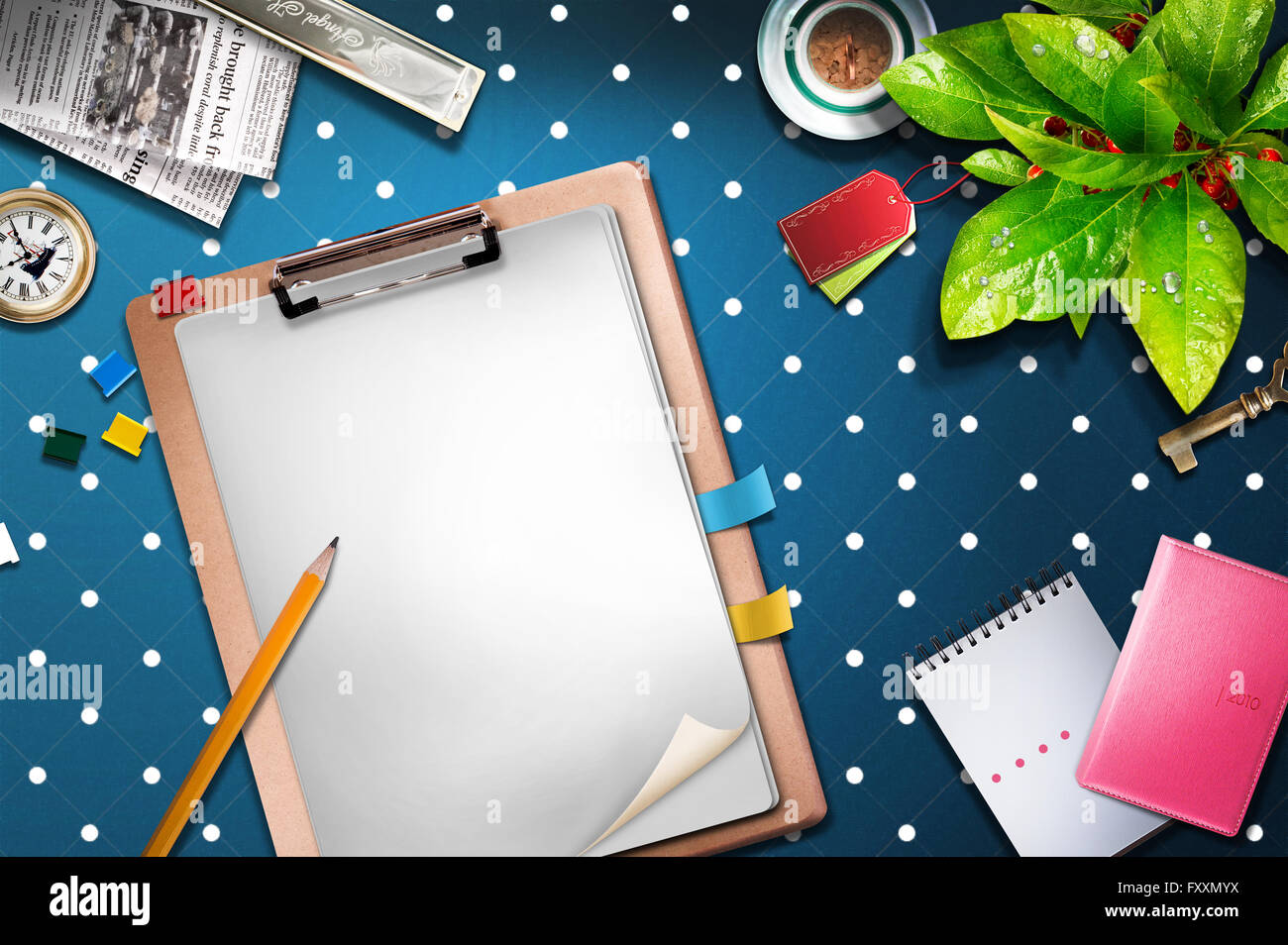 In my desk Stock Photo - Alamy