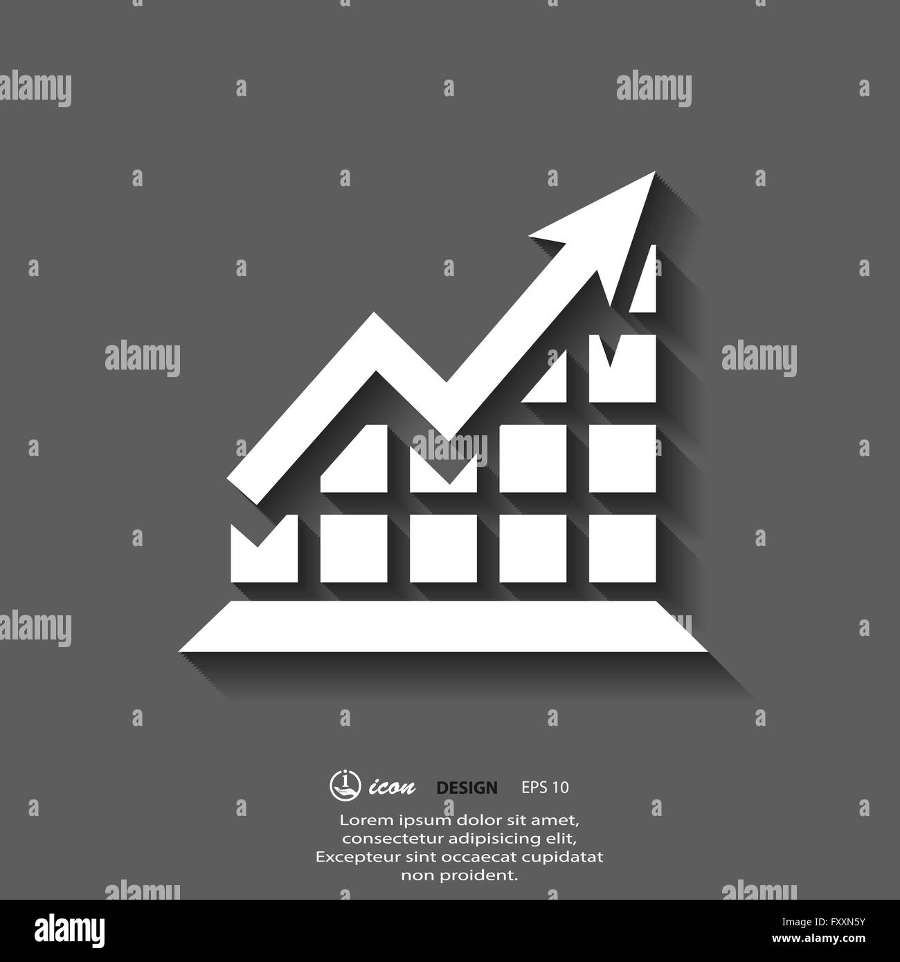Pictograph of graph Stock Vector Image & Art - Alamy