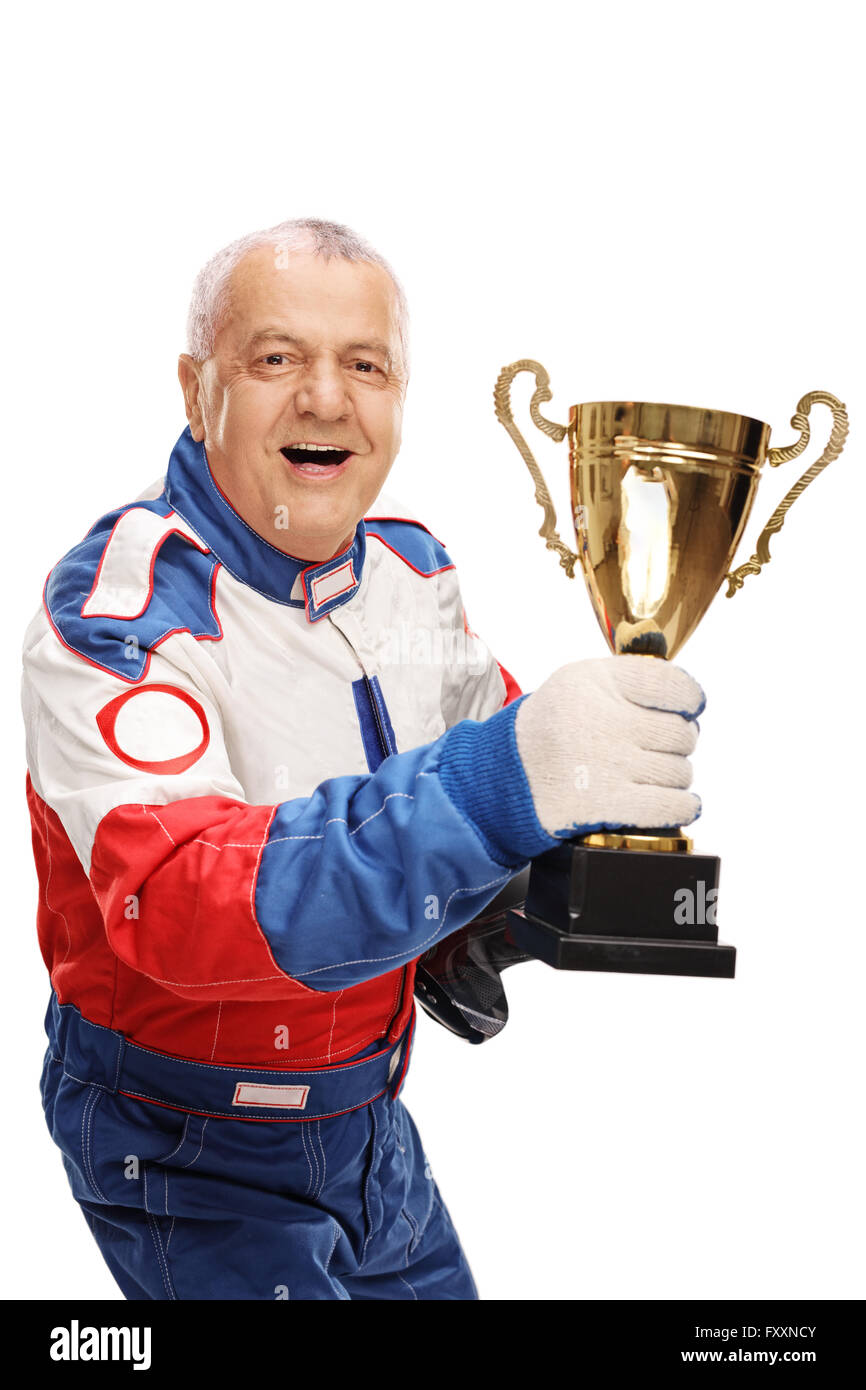 Trophy award champion single hi-res stock photography and images - Alamy