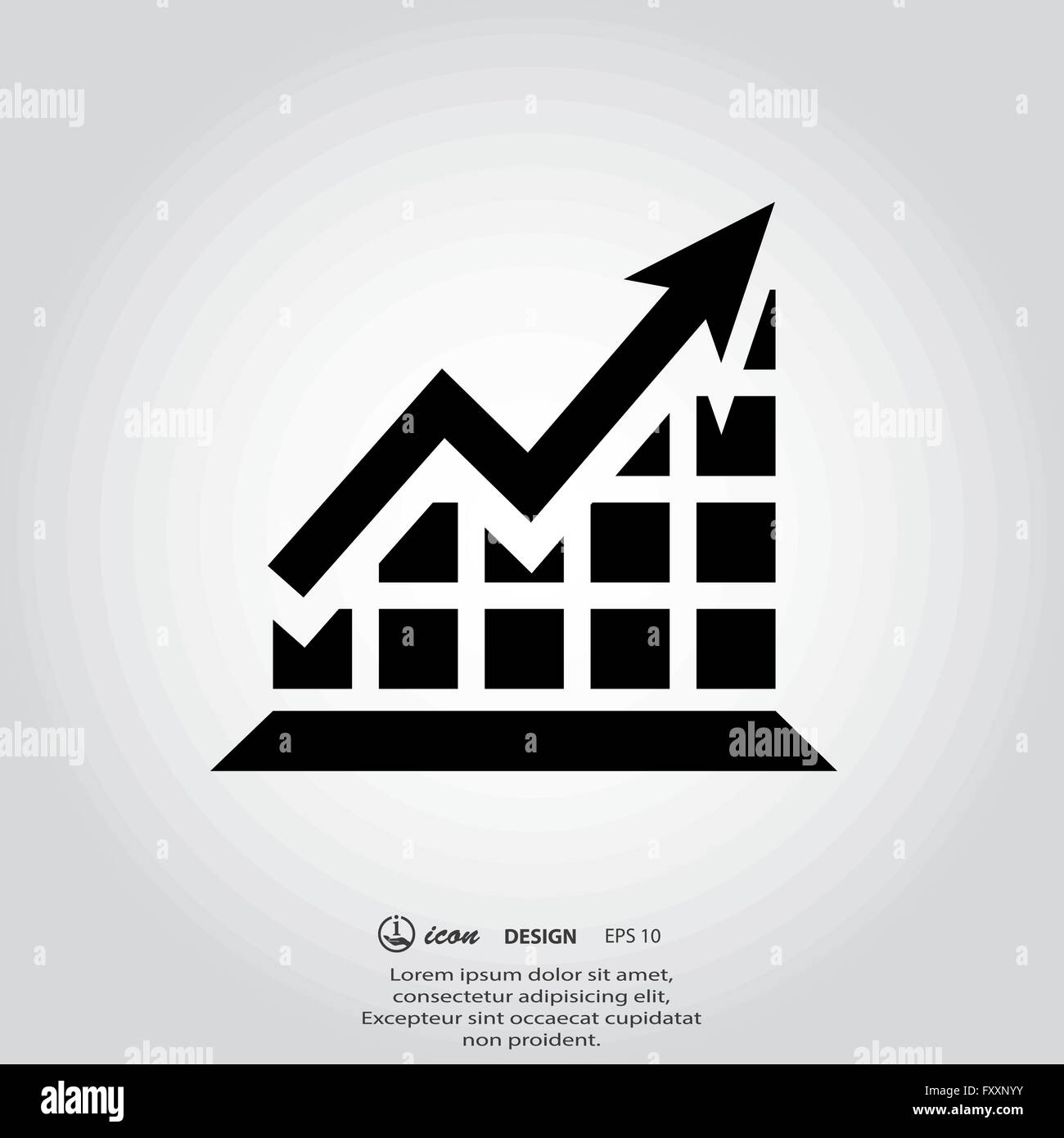 Pictograph of graph Stock Vector Image & Art - Alamy