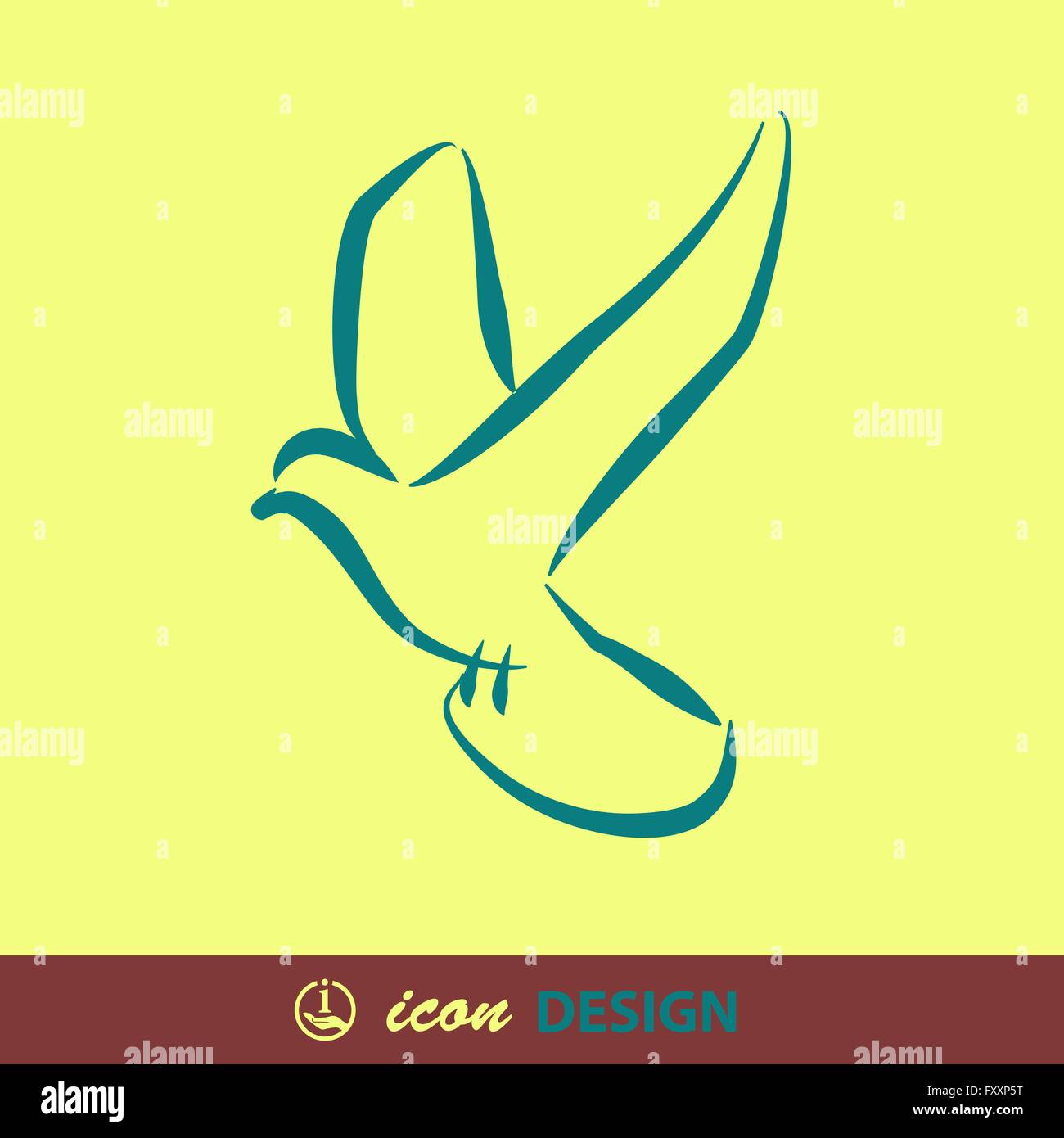 Pictograph of bird Stock Vector Image & Art - Alamy