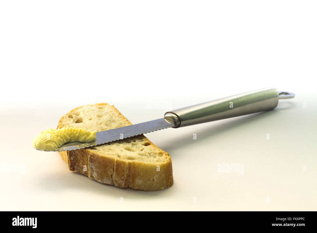 Slice of butter knife hi-res stock photography and images - Alamy