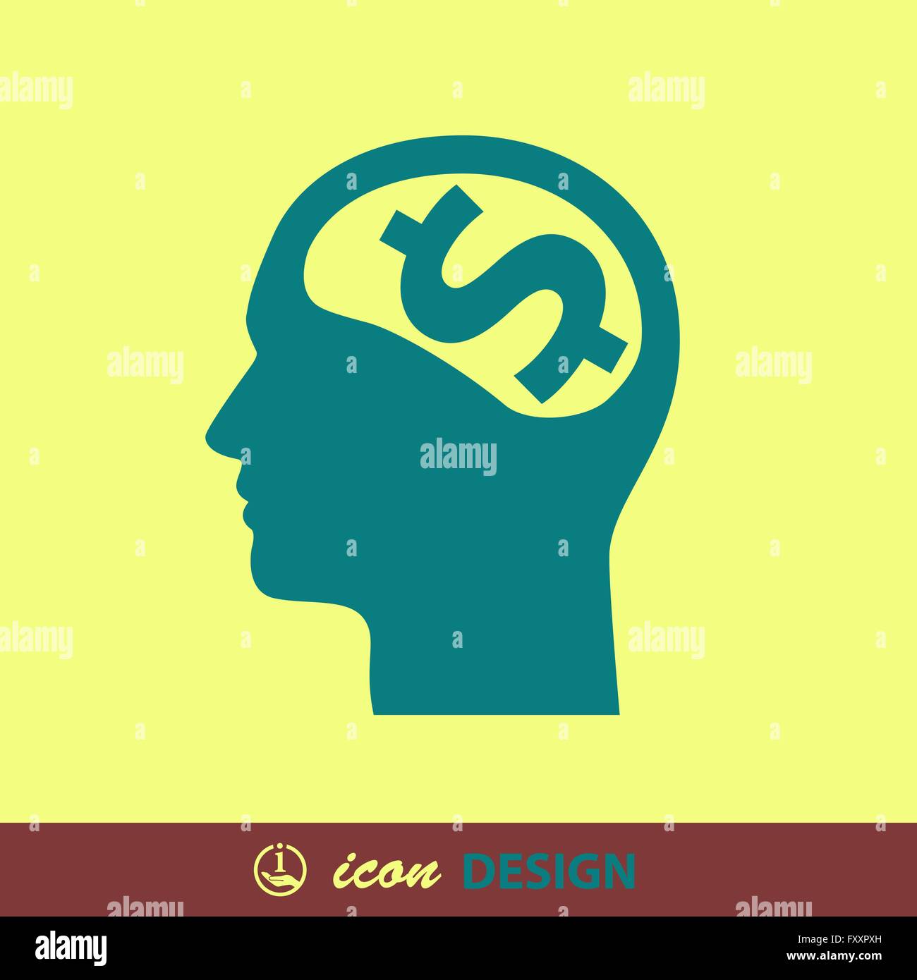 Pictograph of money Stock Vector Image & Art - Alamy