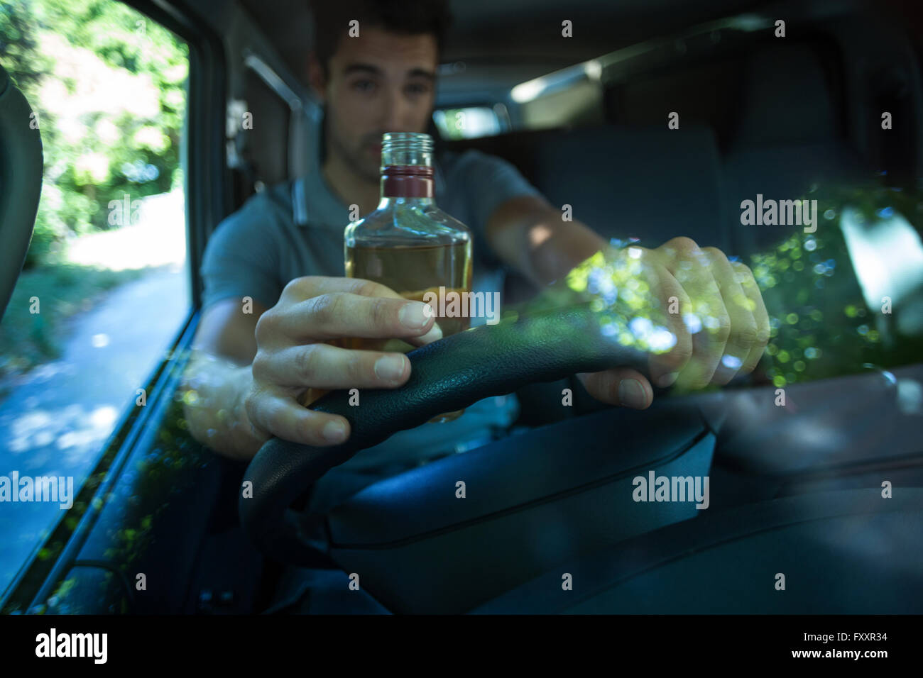 Man drunk bottle hi-res stock photography and images - Alamy