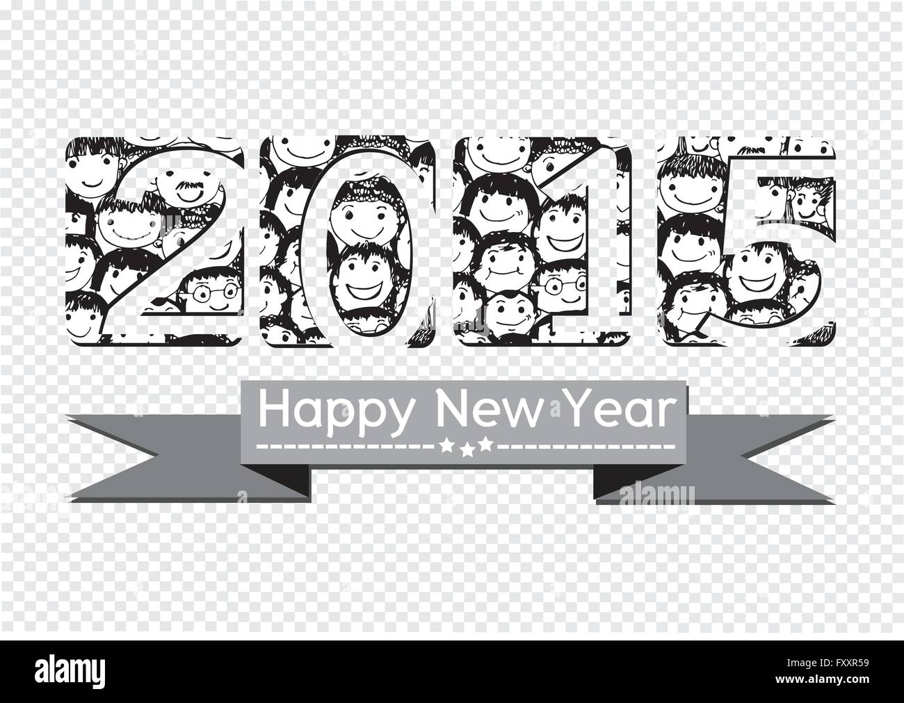 Happy new year 2015 Stock Vector Image & Art - Alamy