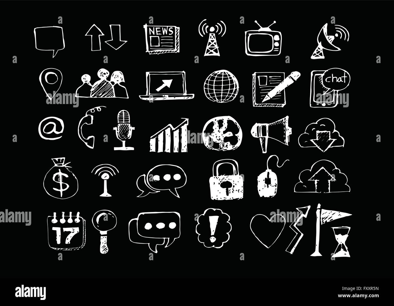 hand doodle Business doodles Stock Vector Image & Art - Alamy