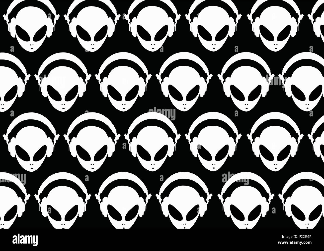 Alien monsters Background Stock Vector Image & Art - Alamy