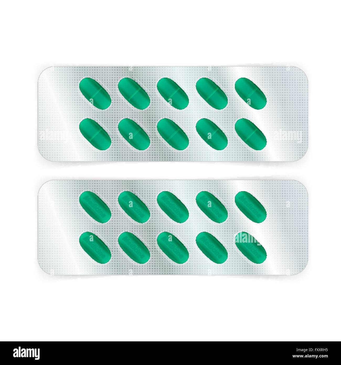 Oval pills Stock Vector Images - Alamy