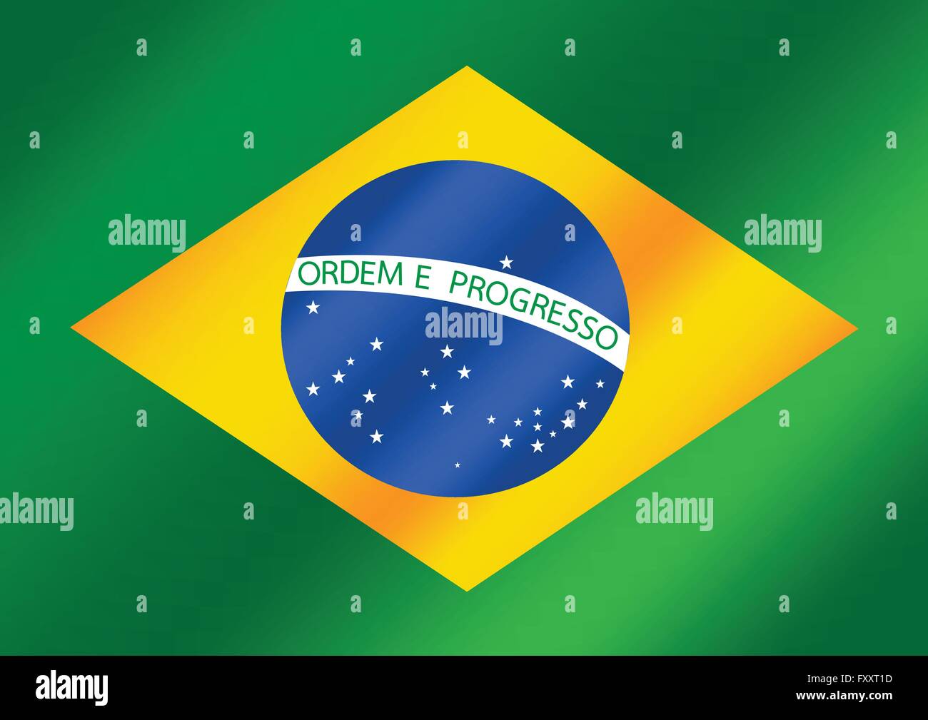 Brazil flag theme idea design Stock Vector Image & Art - Alamy