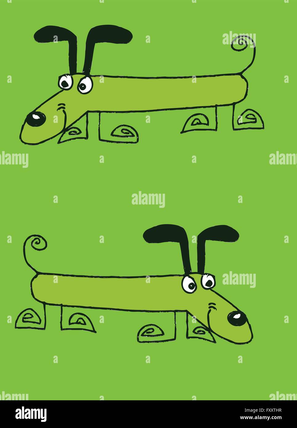 Cartoon animals collection in jaidee Stock Vector Images - Alamy