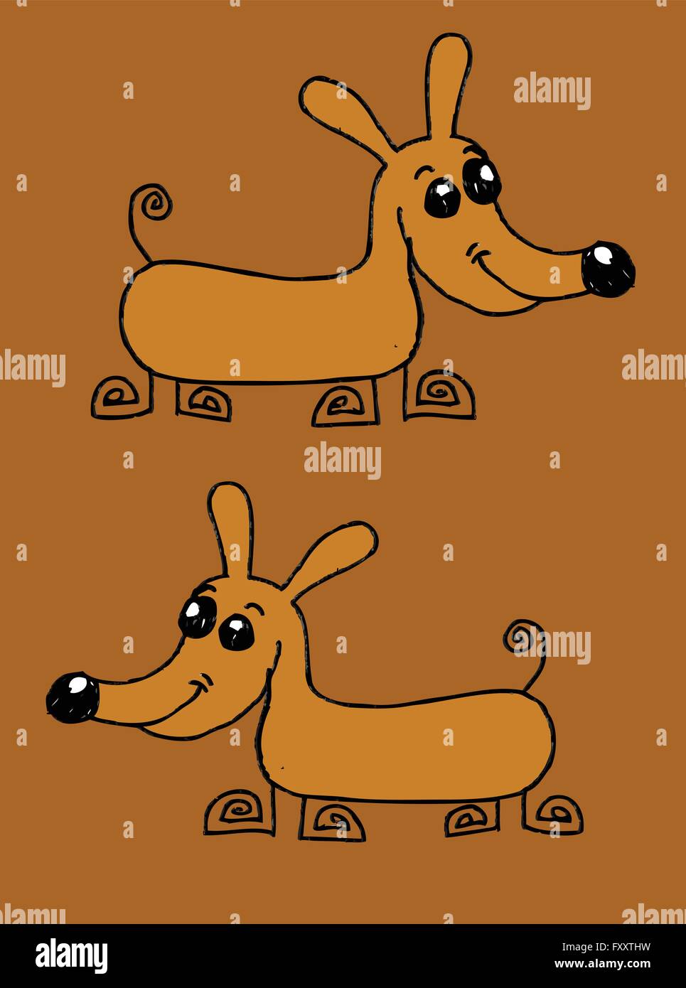 Cartoon animals collection in jaidee Stock Vector Images - Alamy