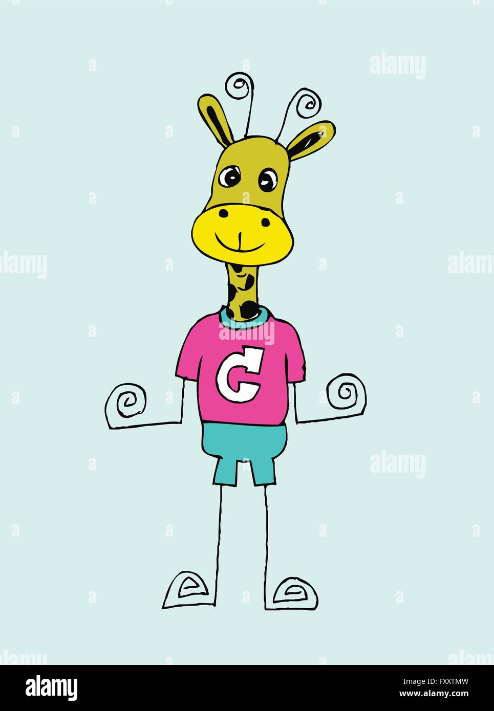 cartoon animals collection in Jaidee Family Style Stock Vector Image ...