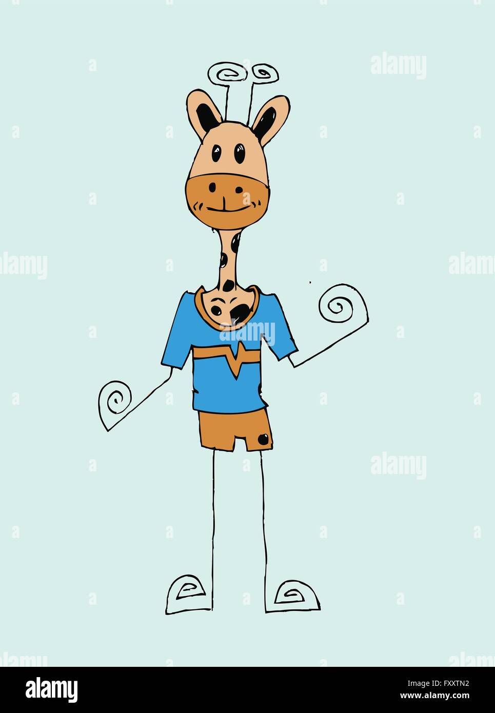 Cartoon animals collection in jaidee Stock Vector Images - Alamy