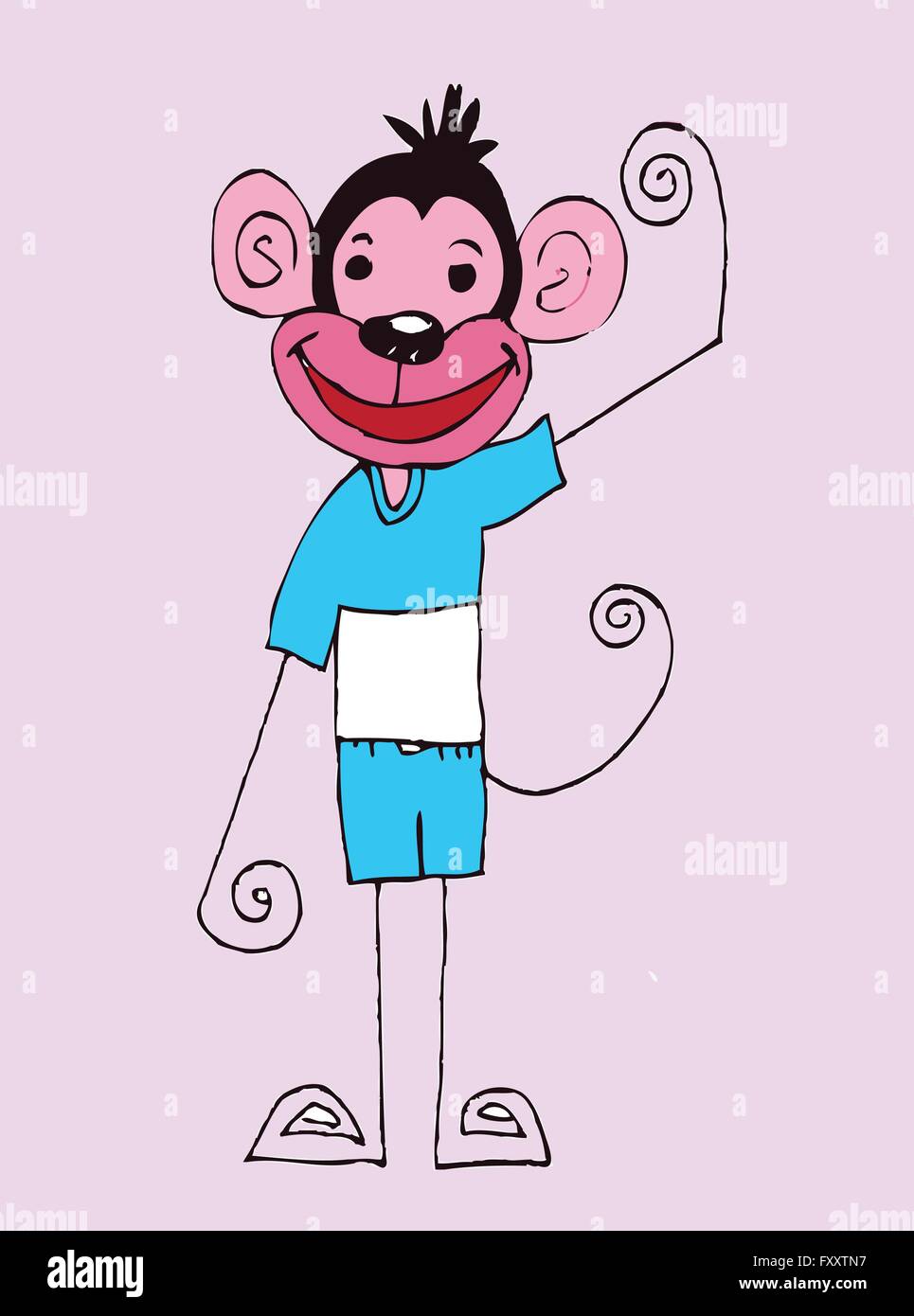 cartoon animals collection in Jaidee Family Style Stock Vector Image ...