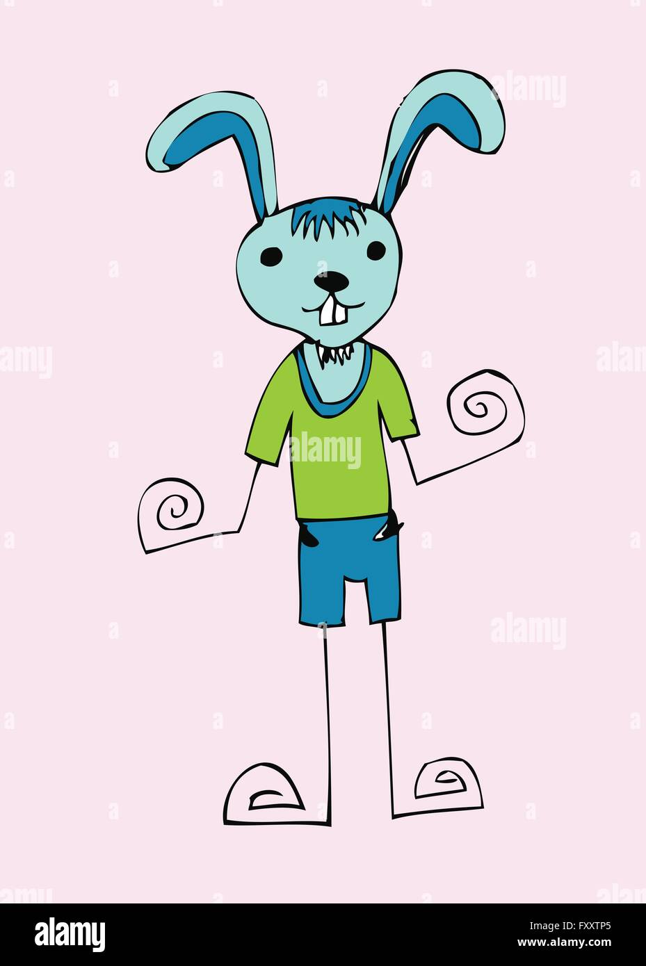 cartoon animals collection in Jaidee Family Style Stock Vector Image ...