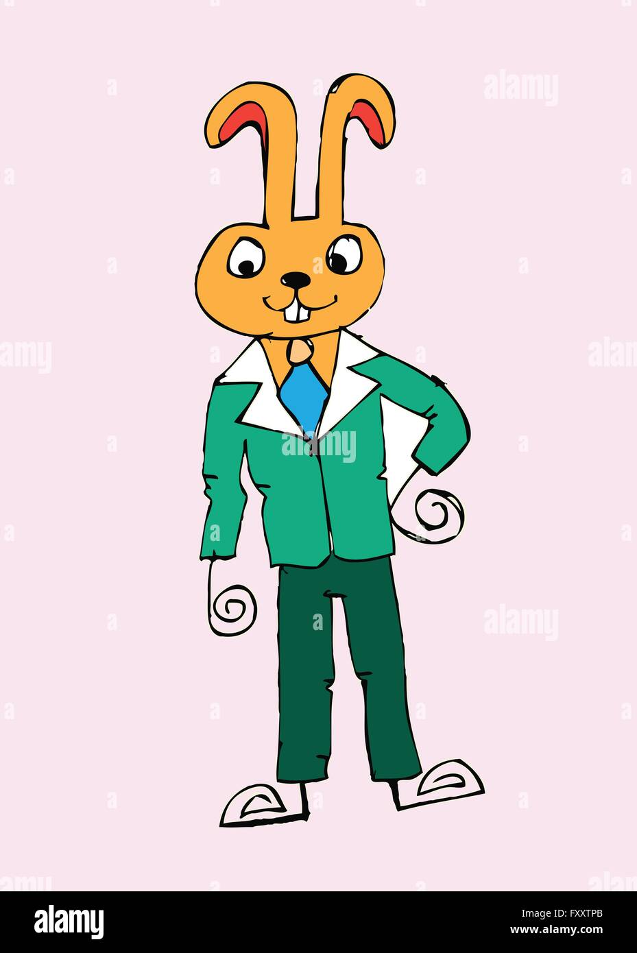 cartoon animals collection in Jaidee Family Style Stock Vector Image ...