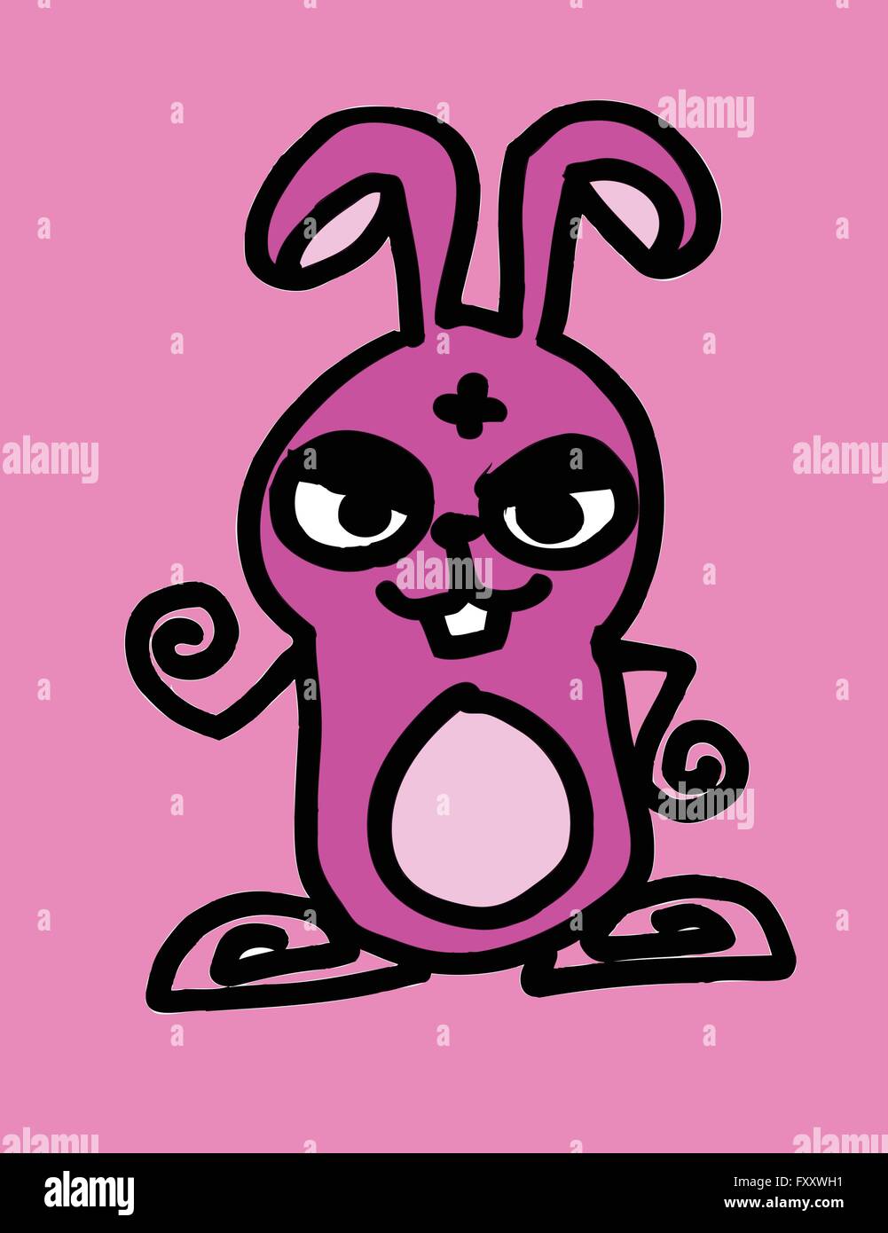 Cartoon cute monsters in Jaidee Family Style Stock Vector Image & Art ...