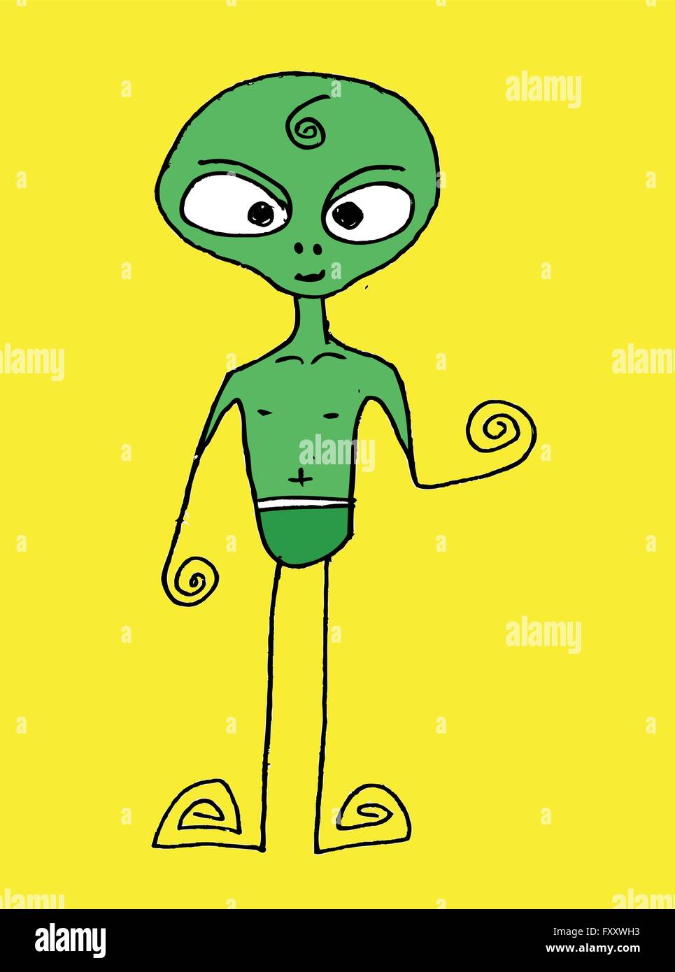 Cartoon cute monsters in Jaidee Family Style Stock Vector Image & Art ...