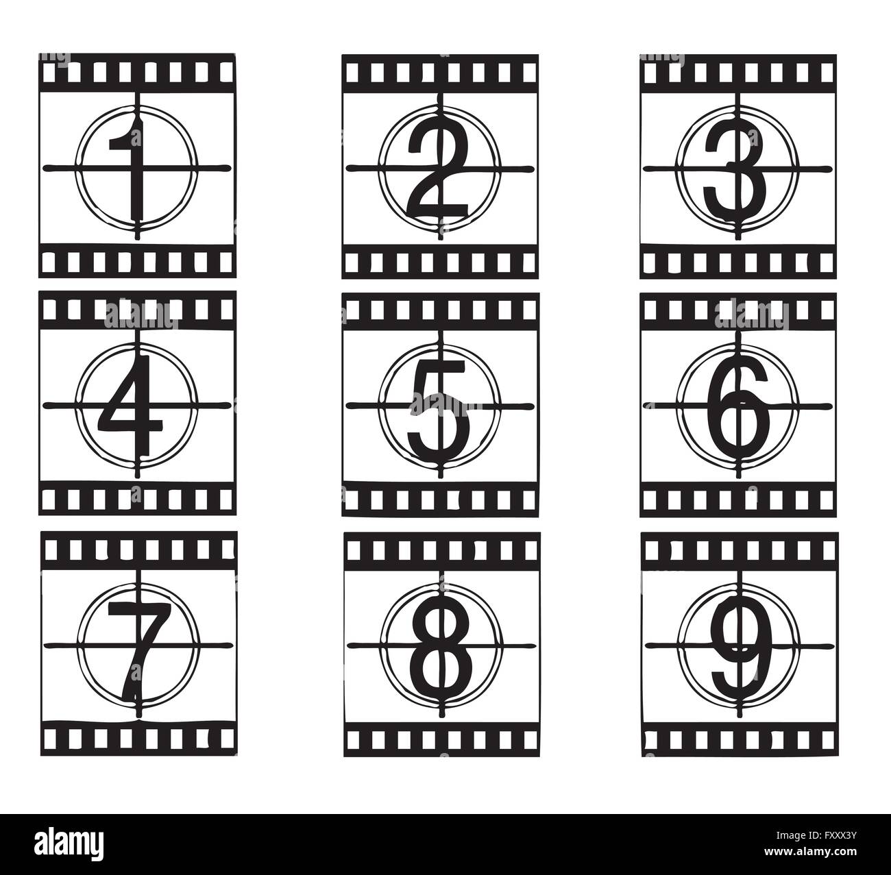 film strip illustration Stock Vector Image & Art - Alamy