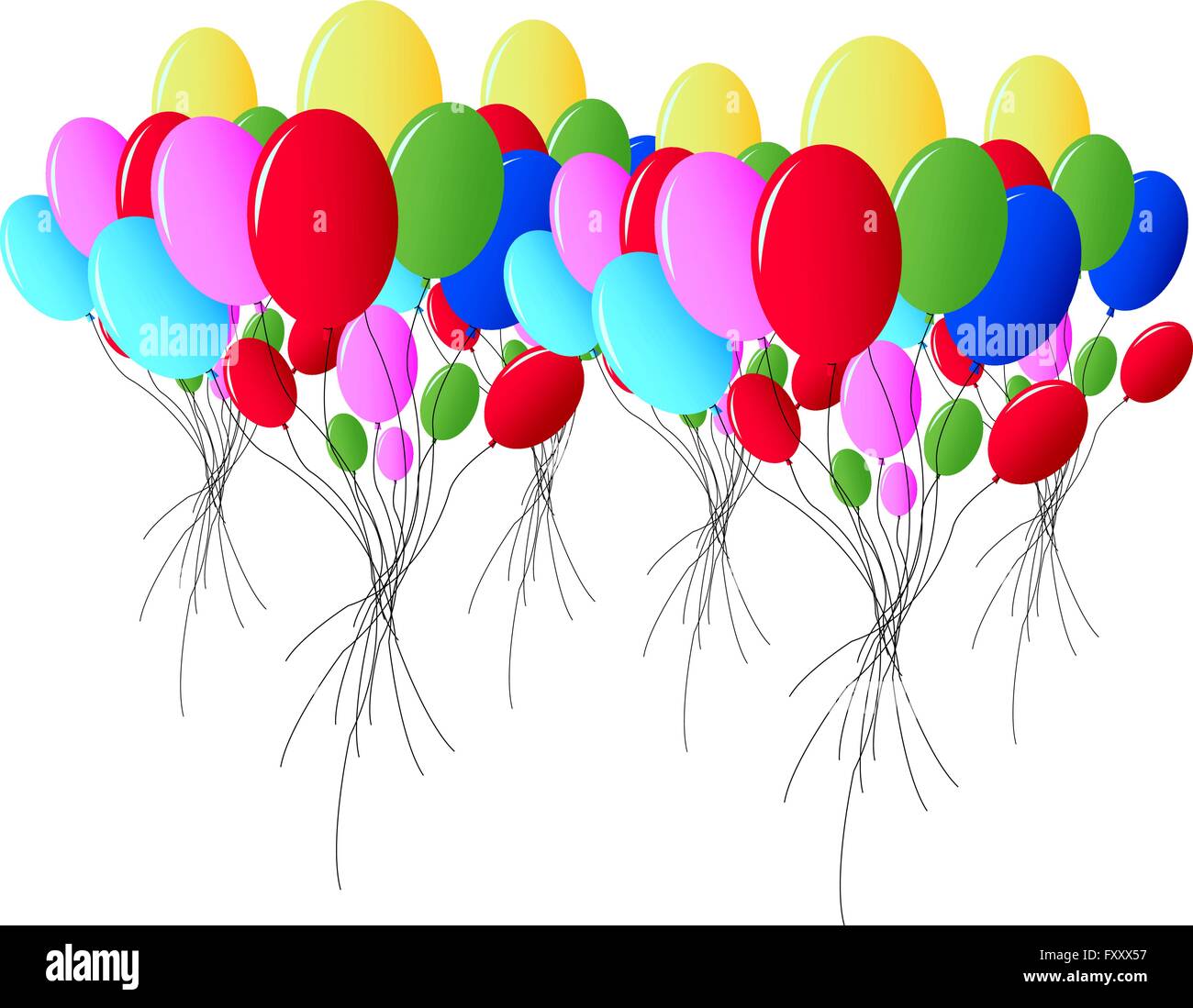 balloons icon Stock Vector Image & Art - Alamy