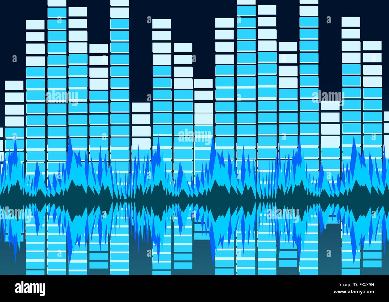 Sound level visualization hi-res stock photography and images - Alamy