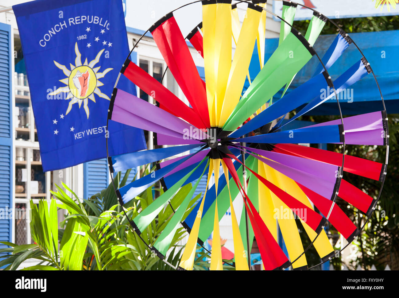 Flag of the conch republic hi-res stock photography and images - Alamy