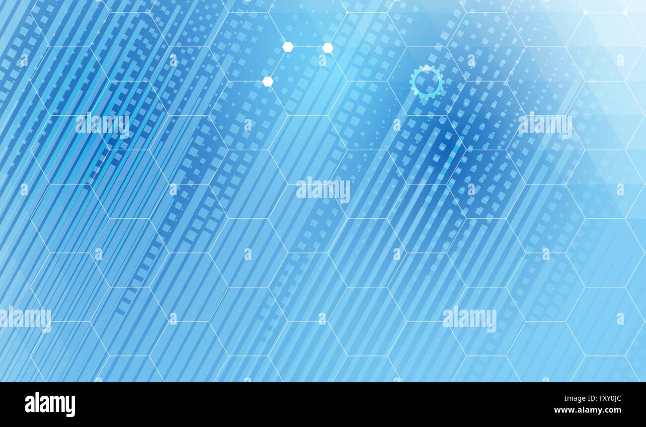 New future technology concept abstract background for business solution ...