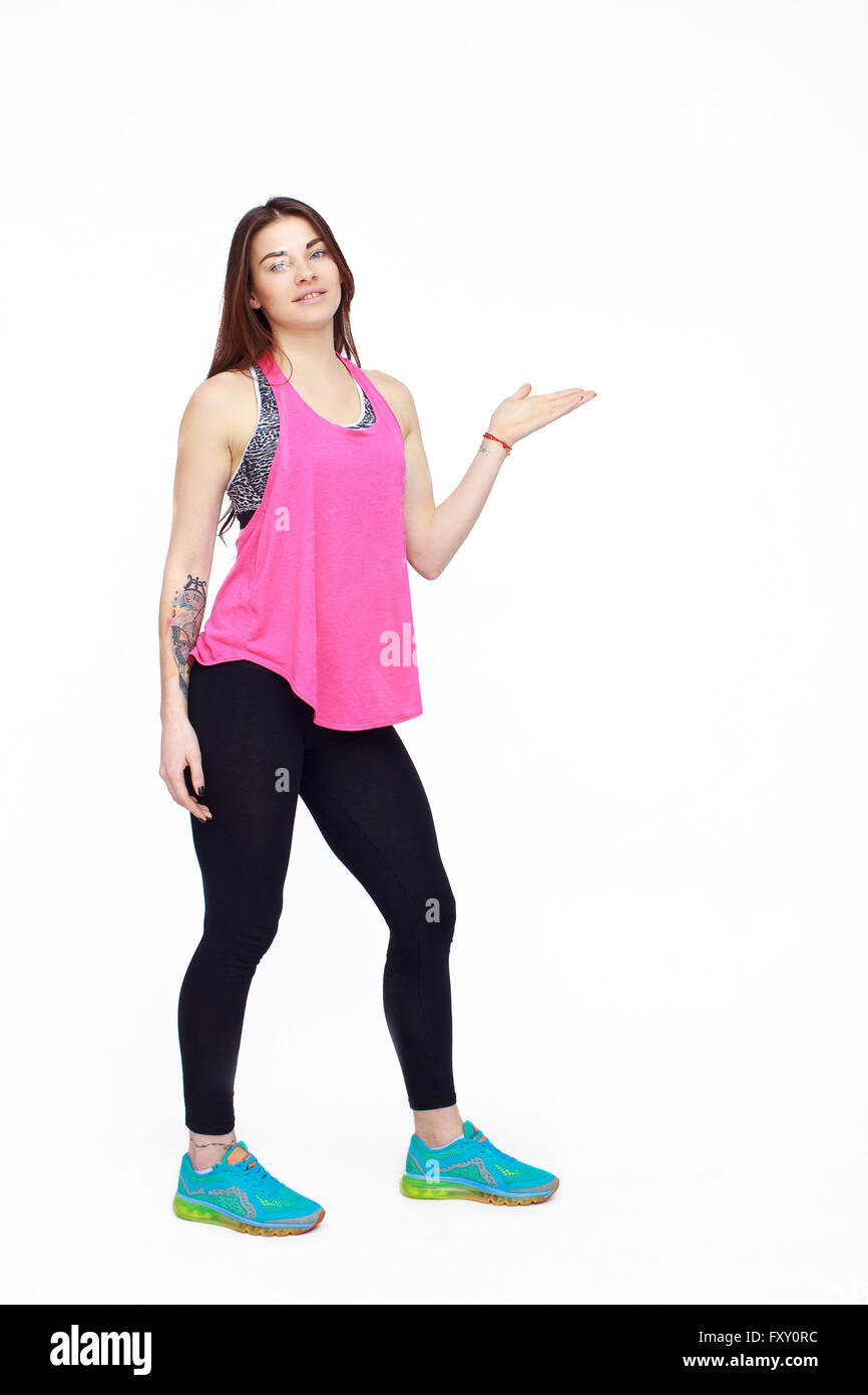 Pretty fit girl Stock Photo - Alamy