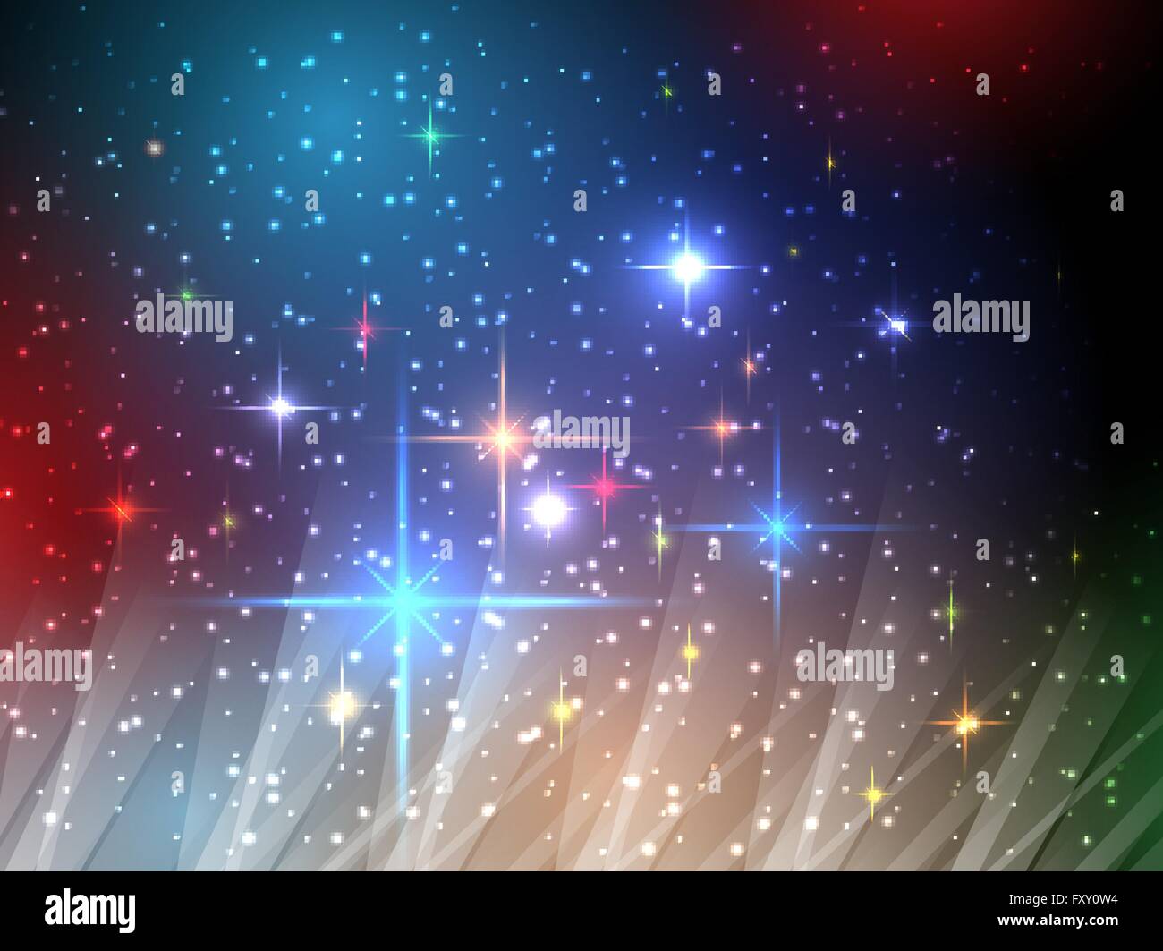 Universe night sky vector background Stock Vector Image & Art - Alamy
