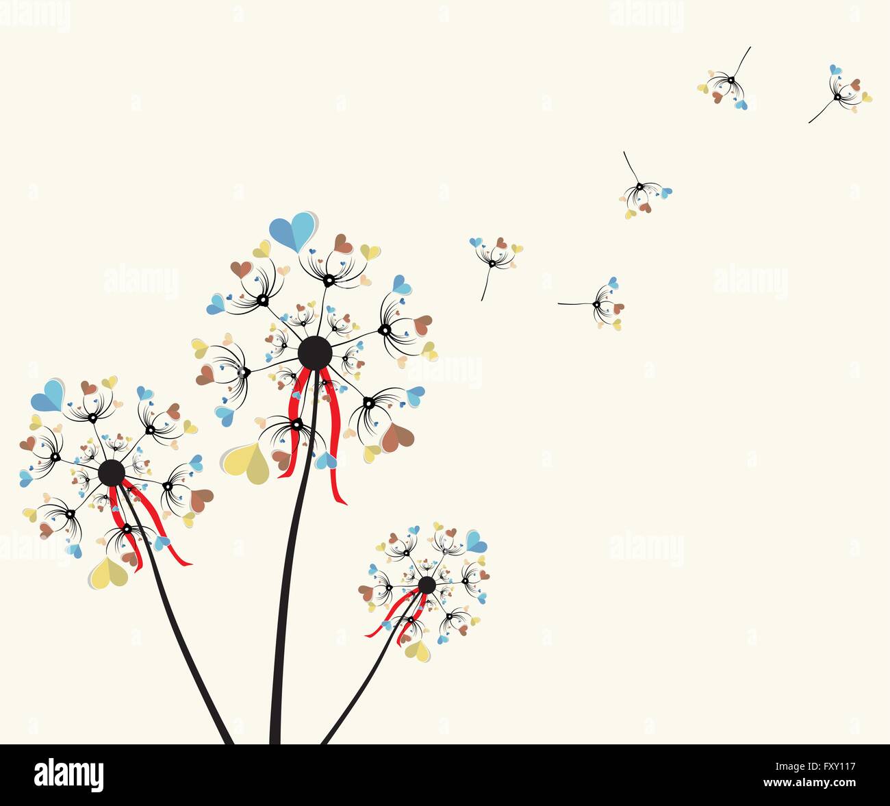 Wet spider web Stock Vector Images - Alamy