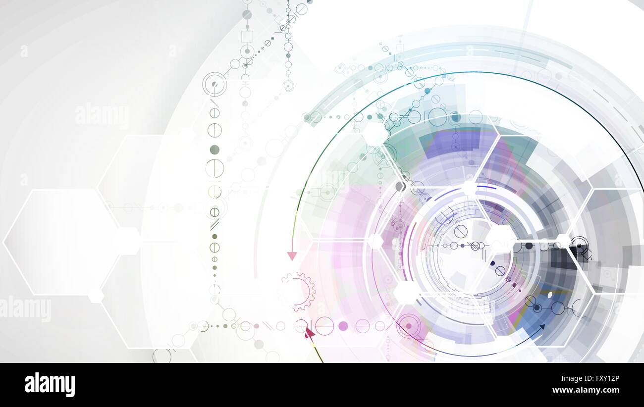 Scientific Future Technology. For Business Presentation. Flyer, Poster ...