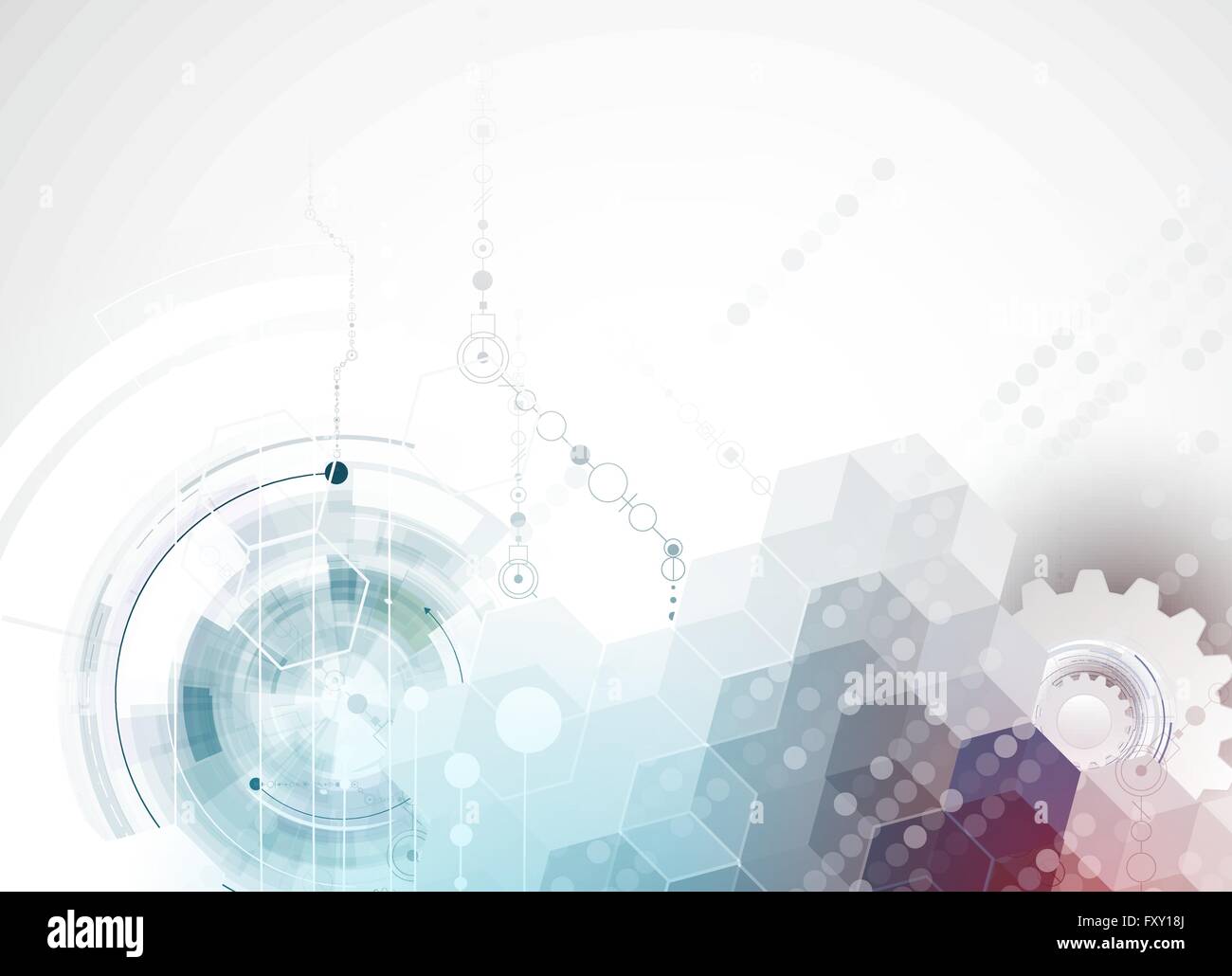 Scientific Future Technology. For Business Presentation. Flyer, Poster ...