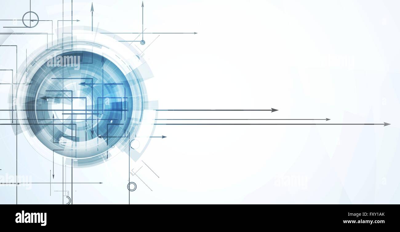 Abstract vector background. Futuristic technology style. Elegant ...