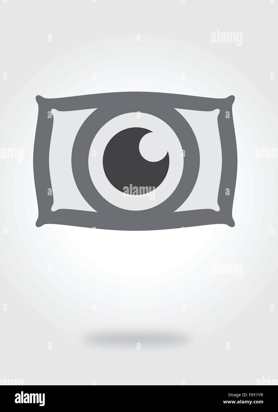 Eye icon character design Stock Vector Image & Art - Alamy