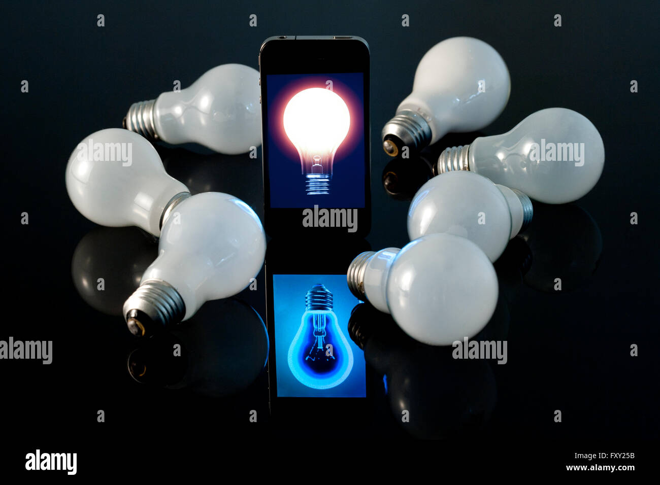 Mobile Life III Stock Photo - Alamy