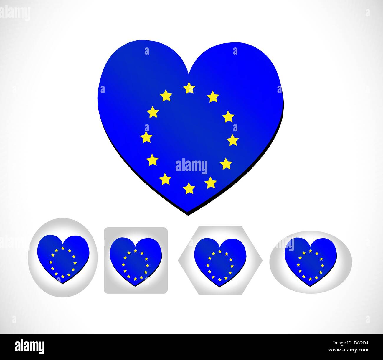 EU flag European union flag idea design Stock Vector Image & Art - Alamy