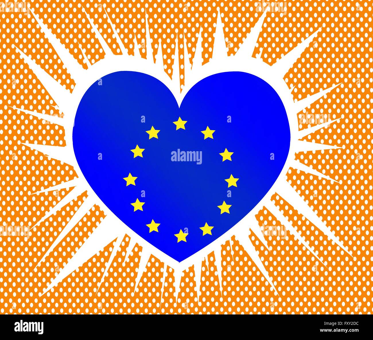 EU flag European union flag idea design Stock Vector Image & Art - Alamy