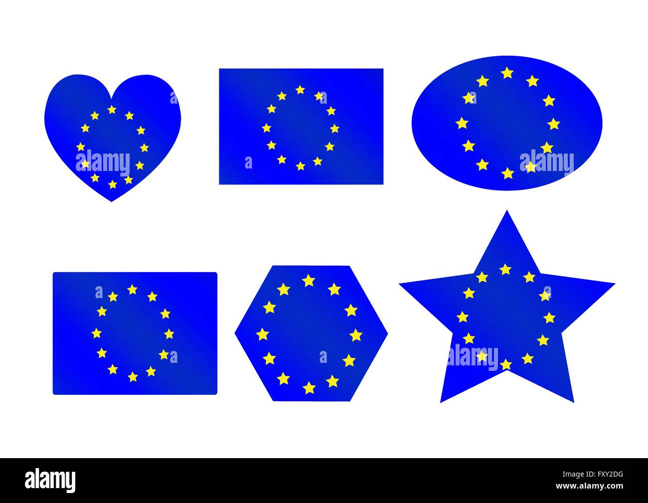 EU flag European union flag idea design Stock Vector Image & Art - Alamy