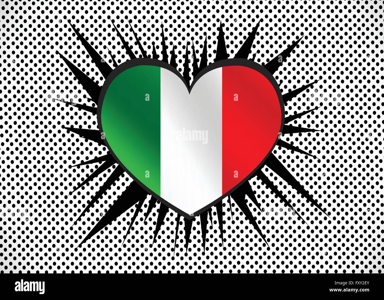 Italy flag icons theme idea for design Stock Vector Image & Art - Alamy