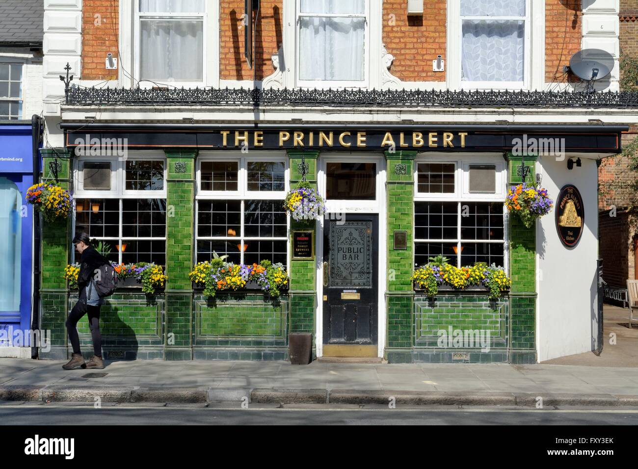 Exterior of The Prince Albert pub Hampton Road Twickenham west London ...
