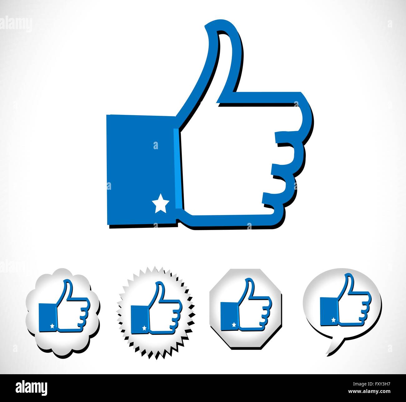 I Like icon Stock Vector Image & Art - Alamy