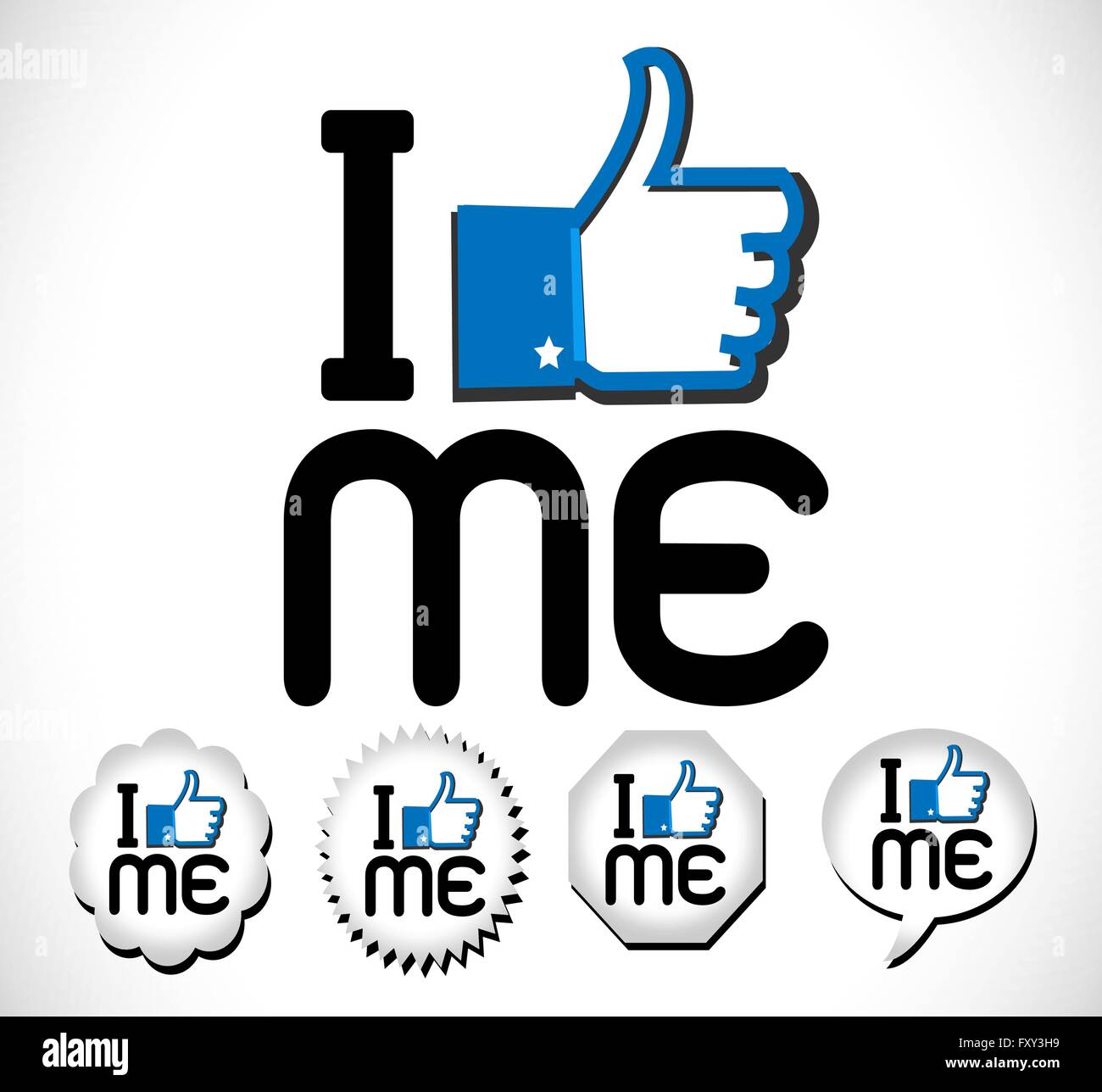 I Like icon Stock Vector Image & Art - Alamy